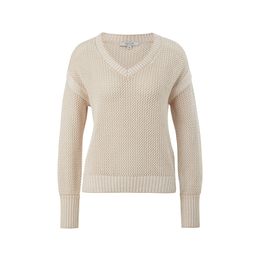 comma, Comma Casual Identity Pullover Damen Gr&ouml;&szlig;e XL hellbeige
