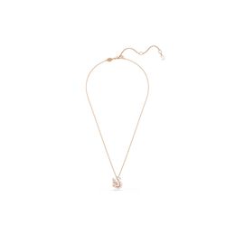 Swarovski Kette 'Swan' Damen Gr&ouml;&szlig;e One Size rosegold / rosa / transparent