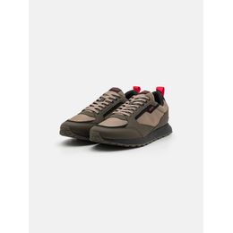 Hugo Sneaker 'Icelin' Herren Gr&ouml;&szlig;e 41 khaki / oliv / schwarz