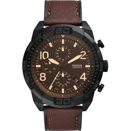 Fossil Uhr Herren Gr&ouml;&szlig;e One Size braun / schwarz