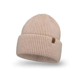 Vivisence Beanie '70113' female Beige size Onesize