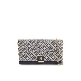 Tommy Hilfiger Clutch Damen Gr&ouml;&szlig;e One Size beige / navy / hellblau