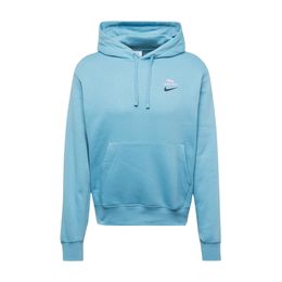 Nike Sportswear Sweatshirt 'GFX' Herren Gr&ouml;&szlig;e L hellblau / schwarz / wei&szlig;