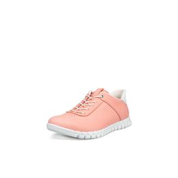 Ecco Sneaker 'GRUUV LITE' Damen Gr&ouml;&szlig;e 42 hellpink / wei&szlig;