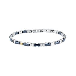 Maserati Armband Herren Gr&ouml;&szlig;e One Size blau / silber
