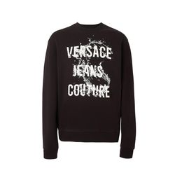 Versace Jeans Couture Sweatshirt Herren Gr&ouml;&szlig;e XXL schwarz / wei&szlig;
