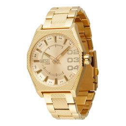 Diesel Analog Watch 'Scraper' male Gold size One Size