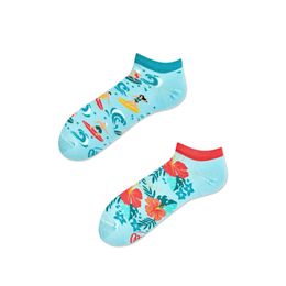 Many Mornings F&uuml;&szlig;linge 'Many Mornings Sneaker Aloha Vibes' Damen Gr&ouml;&szlig;e 43/46 aqua