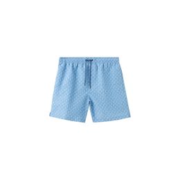 MANGO TEEN Badeshorts 'Lisboa' Herren Gr&ouml;&szlig;e XS blau / hellblau