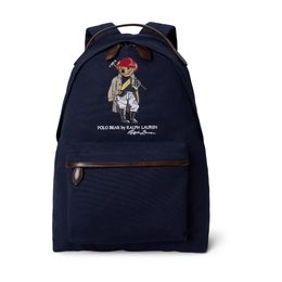 Polo Ralph Lauren Rucksack Damen Gr&ouml;&szlig;e One Size navy / karamell / dunkelbraun / wei&szlig;
