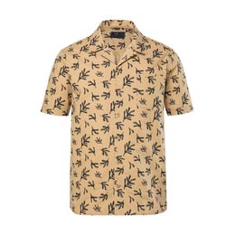 JP1880 Hemd Herren Gr&ouml;&szlig;e 8XL camel / schwarz