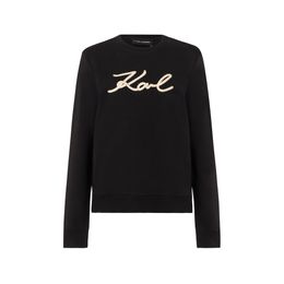 K by KARL LAGERFELD Karl Lagerfeld Sweatshirt Damen Gr&ouml;&szlig;e M schwarz / wei&szlig;