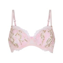Hunkem&ouml;ller Hunkem&ouml;ller BH Damen Gr&ouml;&szlig;e 100 gr&uuml;n / pink