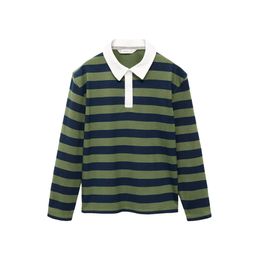 Mango Kids Poloshirt Jungen Gr&ouml;&szlig;e 140 navy / gr&uuml;n