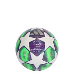 adidas Performance Ball 'UWCL 25/26 League Stage' Herren Gr&ouml;&szlig;e 1 apfel / dunkellila / silber / wei&szlig;