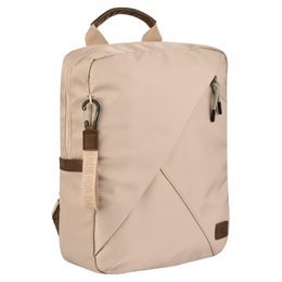 Camel Active AURUM Rucksack aus recyceltem Polyester Damen Gr&ouml;&szlig;e One Size beige