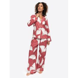 Cyberjammies Pyjamahose 'Josie' Damen Gr&ouml;&szlig;e 4XL hellgrau / rot Winterkleid