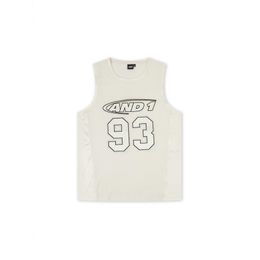 AND1 Shirt '93 Airtex' female Beige size XS
