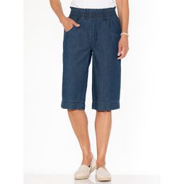 Bequeme Jeans Classic Basics, Damen, Gr. 38, Normalgr&ouml;&szlig;en, blau (blau, stone, washed), 100% Baumwolle, unifarben, 7/8-L&auml;nge, Jeans