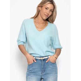 Sassyclassy Pullover Damen Gr&ouml;&szlig;e M hellblau