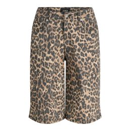 Jack & Jones JJXX Shorts 'JXENYA' Damen Gr&ouml;&szlig;e 32/33 dunkelbeige / schwarz