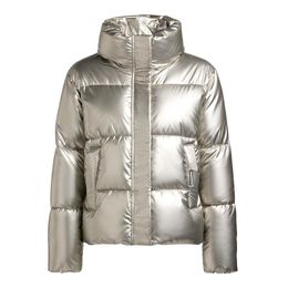 Khujo Winter Jacket 'Rinja2 Shiny' female Silver size XS
