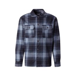 Jack & Jones Jack & Jones Hemd 'JJECharge' Herren Gr&ouml;&szlig;e S saphir / schwarz / wei&szlig;