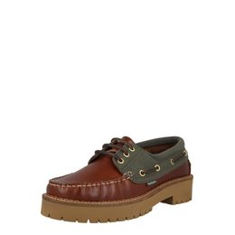 Barbour Mokassin 'Darras' Damen Gr&ouml;&szlig;e 40/41 cognac / jade