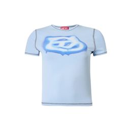 Diesel T-Shirt Damen Gr&ouml;&szlig;e L blau / pastellblau / hellblau