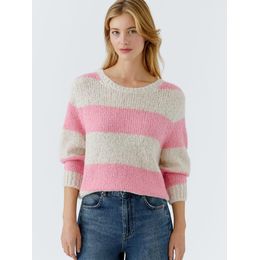 Oui Pullover 'Esmy' Damen Gr&ouml;&szlig;e XXXL kitt / rosa