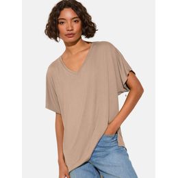 Friends Like These T-Shirt Damen Gr&ouml;&szlig;e M taupe