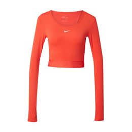 Nike Funktionsshirt Damen Gr&ouml;&szlig;e XL orangerot / wei&szlig;