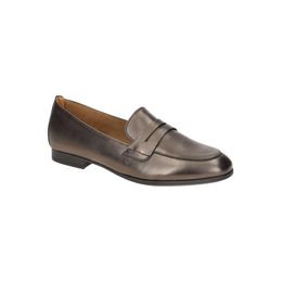 Gabor Hausschuh 'Gabor Schuhe Slipper braun bronce metallic Loafer 55.270.64' Damen Gr&ouml;&szlig;e 39 braun
