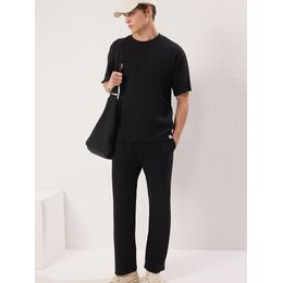 Trendyol Set: T-Shirt und Hose Herren Gr&ouml;&szlig;e M schwarz
