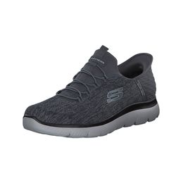 Skechers Slip On 'Summits - Key Pace' Herren Gr&ouml;&szlig;e 41.5 grau / dunkelgrau