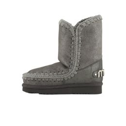 mou Boots 'Eskimo 24' Damen Gr&ouml;&szlig;e 37 grau Winterschuhe