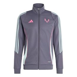 adidas Performance Athletic Jacket 'Messi' male Grey size XL