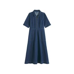 Seasalt Cornwall Kleid 'Gwenter' Damen Gr&ouml;&szlig;e 46 blue denim Winterkleid