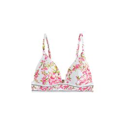 B By Ted Baker Bikinitop Damen Gr&ouml;&szlig;e 85 gr&uuml;n / pink / rosa / wei&szlig;
