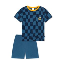 Schiesser Pajamas ' Kids Nightwear ' boy Blue, Black size 98