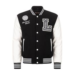 Lonsdale Jacke 'Waterstein' Herren Gr&ouml;&szlig;e XXXL grau / schwarz / wei&szlig;