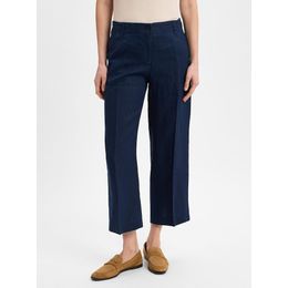 Brax Pleat-Front Pants ' Maine ' female Blue size 44