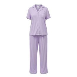 Loungeable Pyjama Damen Gr&ouml;&szlig;e XS lavendel Winterkleid
