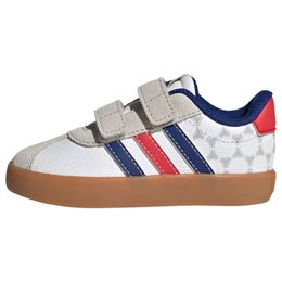adidas Sportswear Sneaker ' VL Court 3.0' Jungen Gr&ouml;&szlig;e 19 hellbeige / navy / rot / wei&szlig;