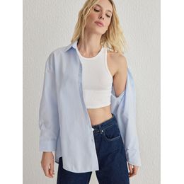 Trendyol Bluse Damen Gr&ouml;&szlig;e XL hellblau