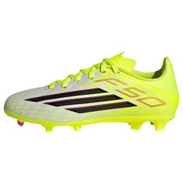 adidas Performance Fu&szlig;ballschuh 'F50 League' Jungen Gr&ouml;&szlig;e 28.5 gelb / rot / schwarz / wei&szlig;