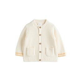 next Knit Cardigan girl White size 9-12 mths