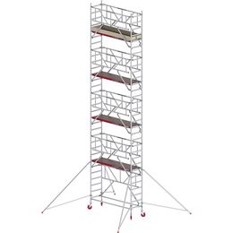 Altrex Fahrger&uuml;st RS TOWER 41 schmal mit Safe-Quick&reg;, Holzplattform, L&auml;nge 1,85 m, Arbeitsh&ouml;he 10,20 m