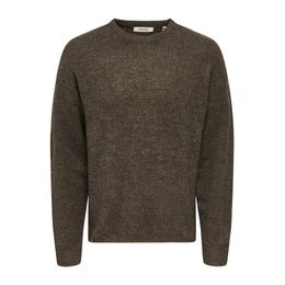 Only & Sons Only & Sons Sweater 'ONSWAKE' male Brown size S
