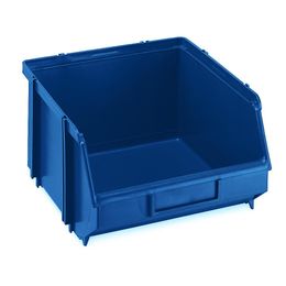 Sichtlagerkasten, selbsttragend, LxBxH 234 x 218 x 129 mm, VE 16 Stk, blau, VE 16 Stk kaiserkraft